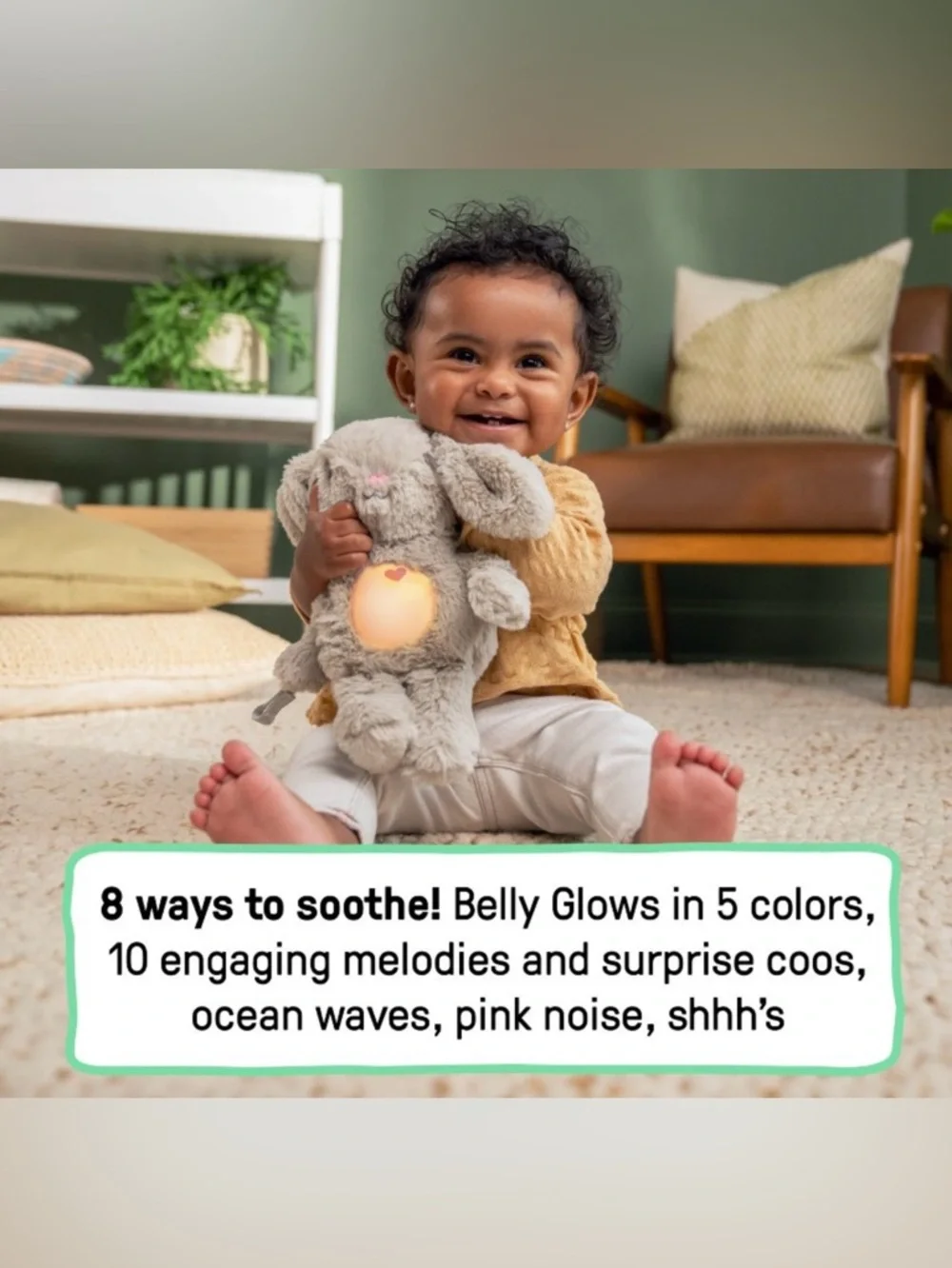 Toys | Ingenuity Sylvi Plush Soother Activates With Cries And Motion ...